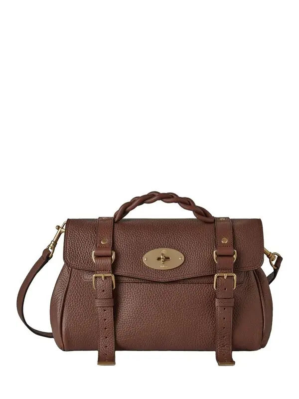 Mulberry Alexa Leather Satchel - Bright Oak
