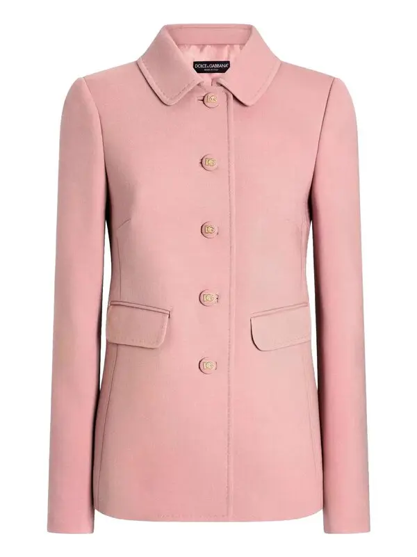 Dolce & Gabbana Dna Wool Blazer - Pink
