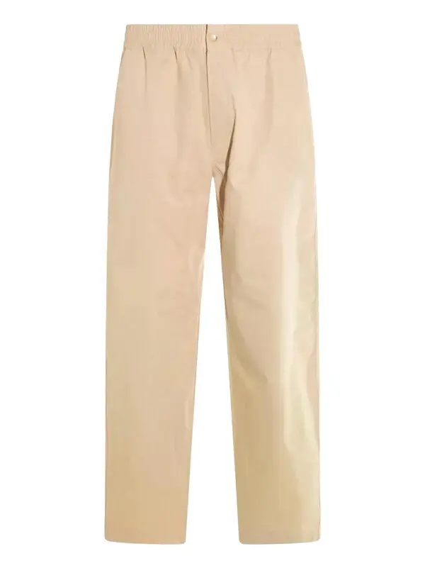 Maison Kitsuné Cotton Trousers - Neutrals