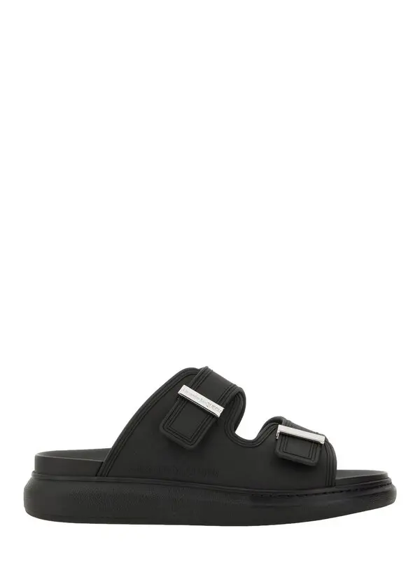 Alexander McQueen Hybrid Rubber Sandals - Black