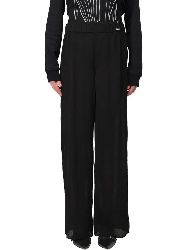 Karl Lagerfeld Trousers - Black