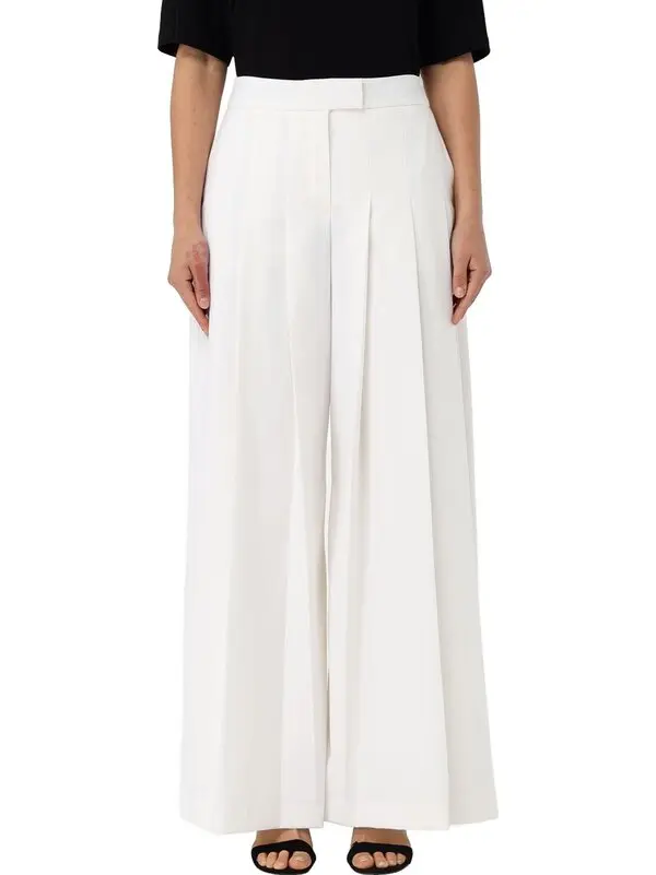 Karl Lagerfeld Wide Leg Trousers - White