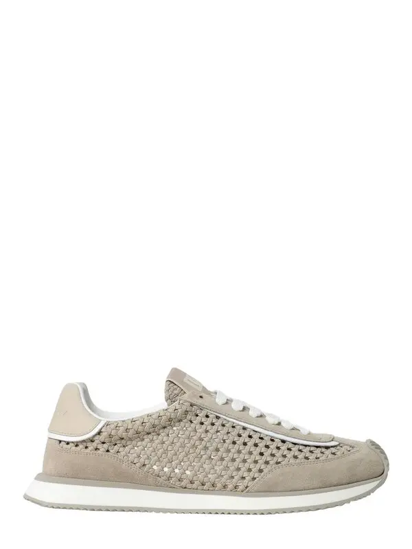 Dolce & Gabbana Lace-up Sneakers - Sand