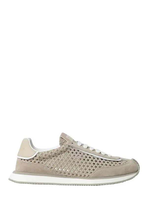 Dolce & Gabbana Woven Sneakers - Sand