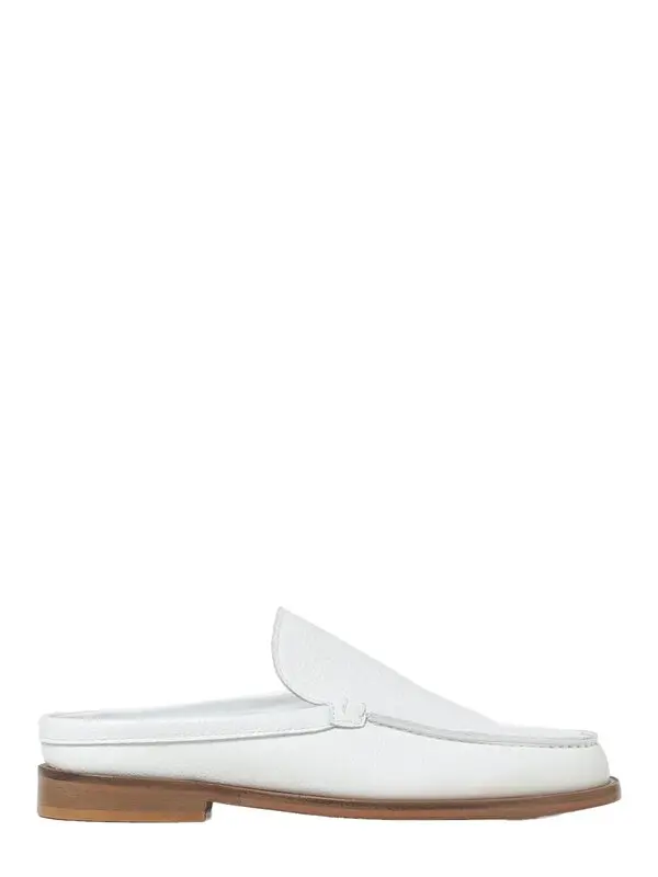 Liviana Conti Mule Loafers - White