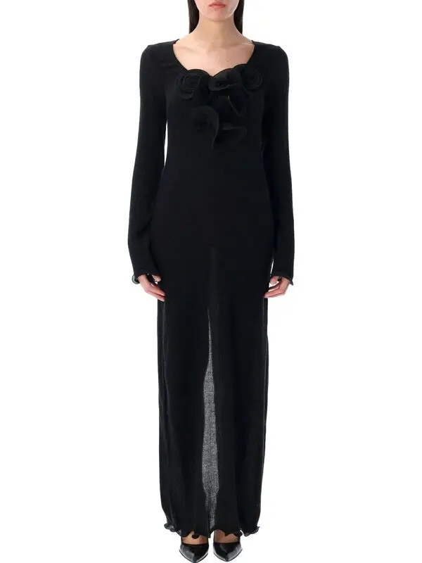 Magda Butrym Maxi Dress - Black
