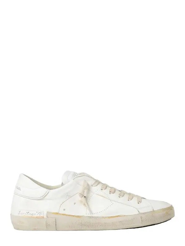 Philippe Model Lace Up Sneakers - White