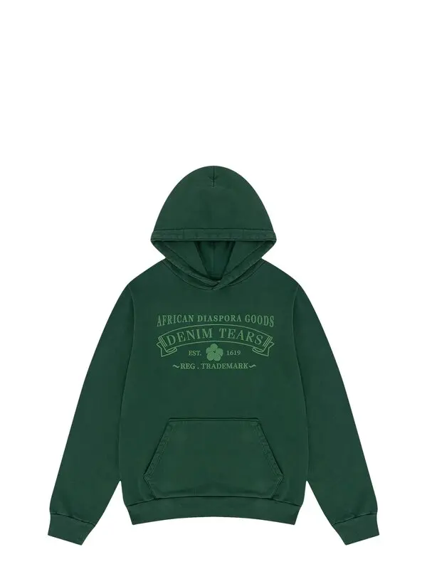 DENIM TEARS Adg Hoodie - Green