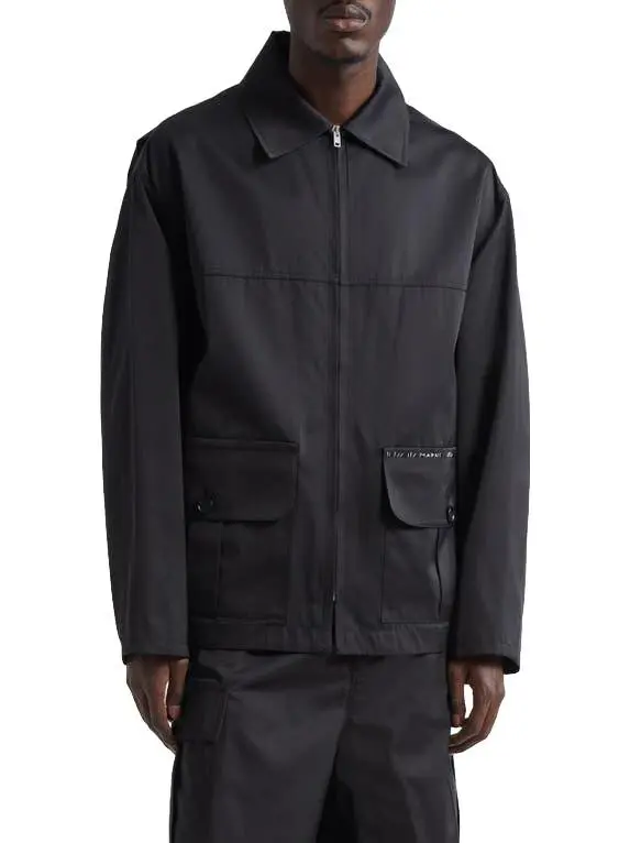 Marni Water Repellent Taffeta Jacket - 00n99 Black