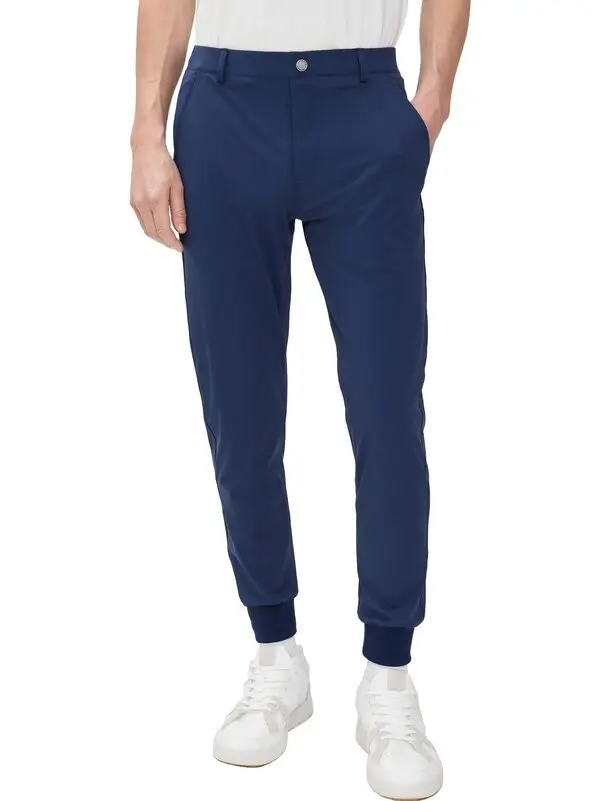 REDVANLY Halliday Jogger Pants - Navy