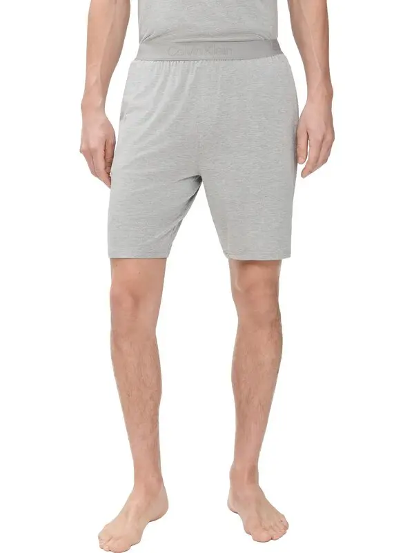 Calvin Klein Modern Modal Sleep Shorts - Grey Heather