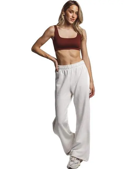 LDMA Straight Leg Sweatpants - Cream