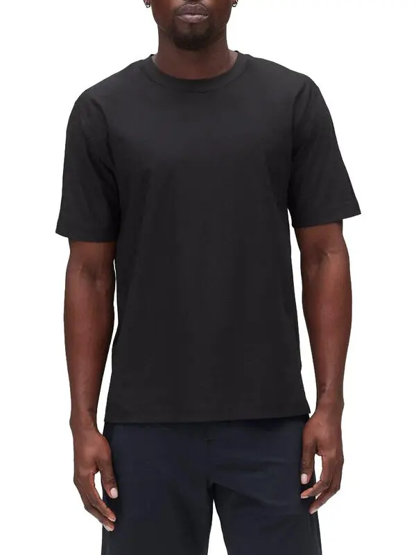 Reigning Champ Playoff Tech Piqué T-shirt - Black