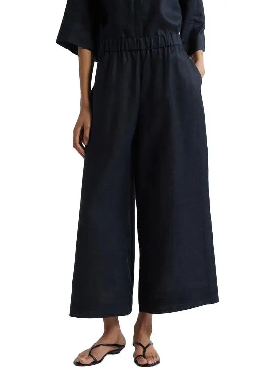 MM BY MAX MARA Minnie Linen Pants - Black