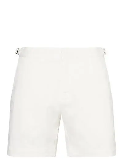 Orlebar Brown Regular-fit Stretch-cotton Shorts - Sea Mist