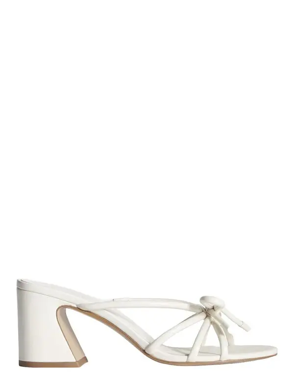 Everlane Bow Heel Sandals - Canvas