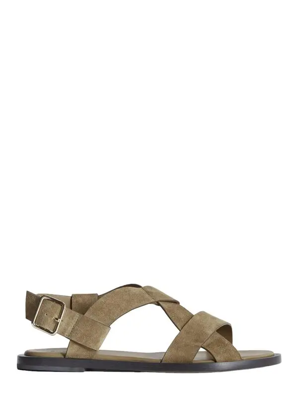 Everlane City Strap Sandal - Sand Suede