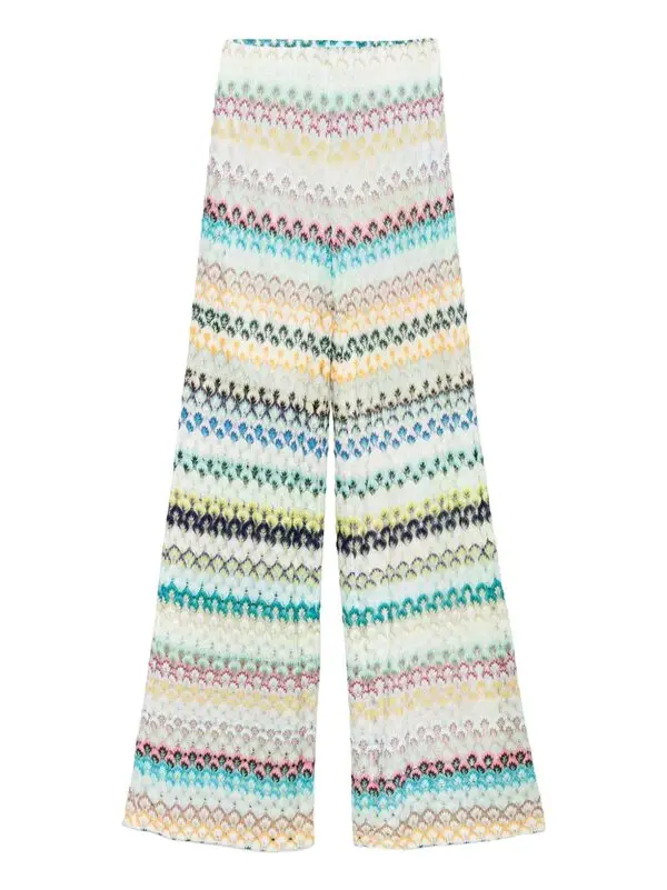 Missoni Zigzag Trousers - White