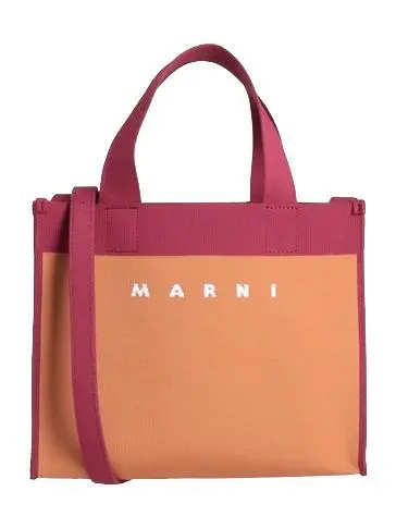 Marni Handbag Textile Fibers - Red