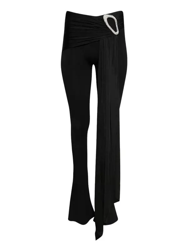 David Koma Overlay Trousers - Black