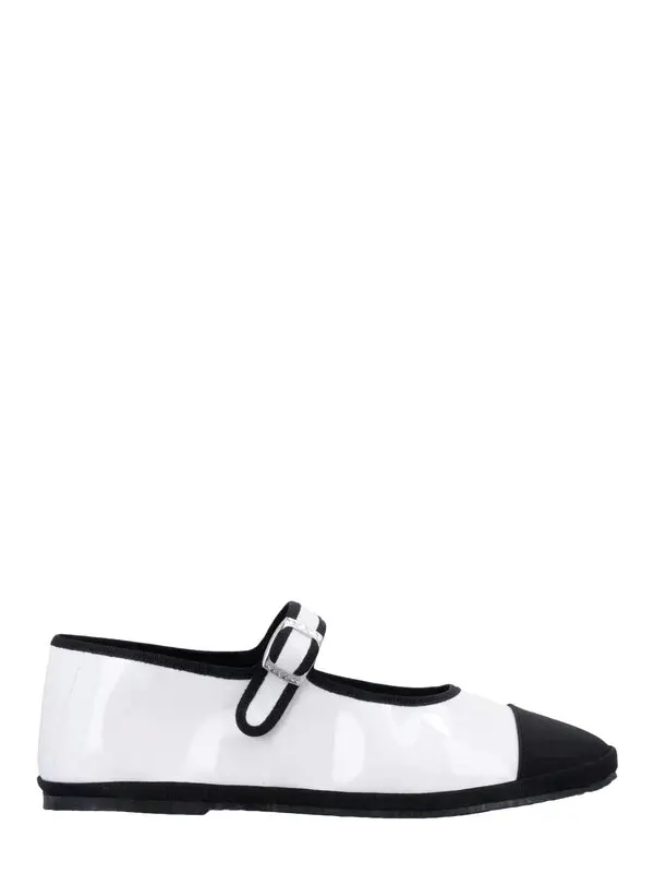 DROGHERIA CRIVELLINI La Papusse Ballerina Shoes - White