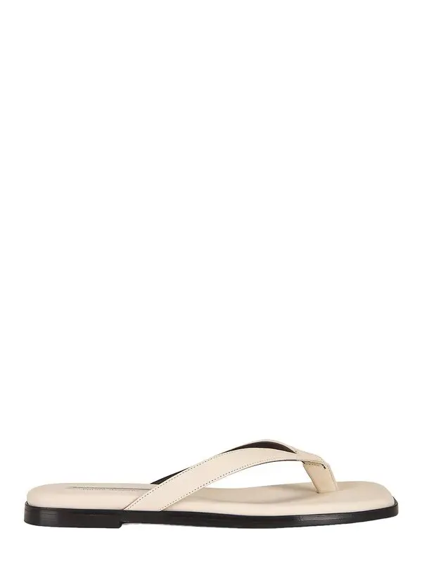 EMME PARSONS Meta Sandal - Ivory Nappa