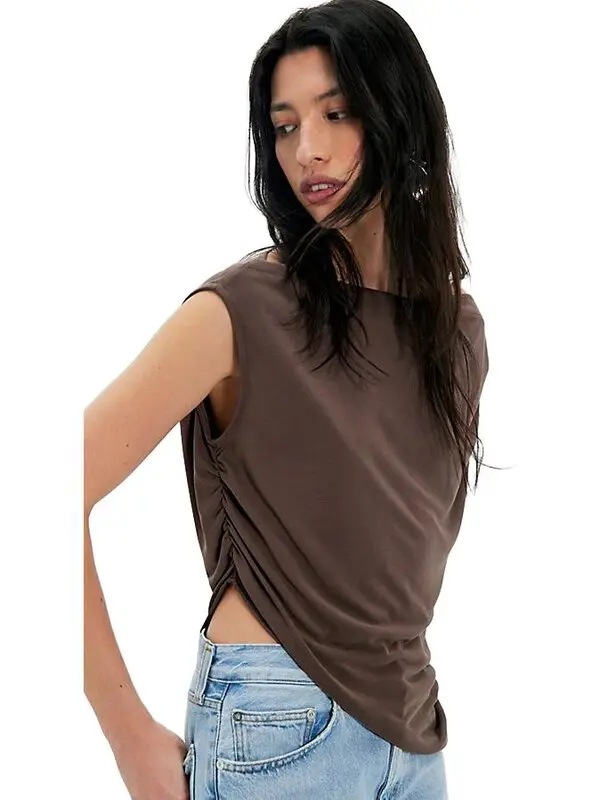Free People Cascadia Tunic - Chocolate Torte