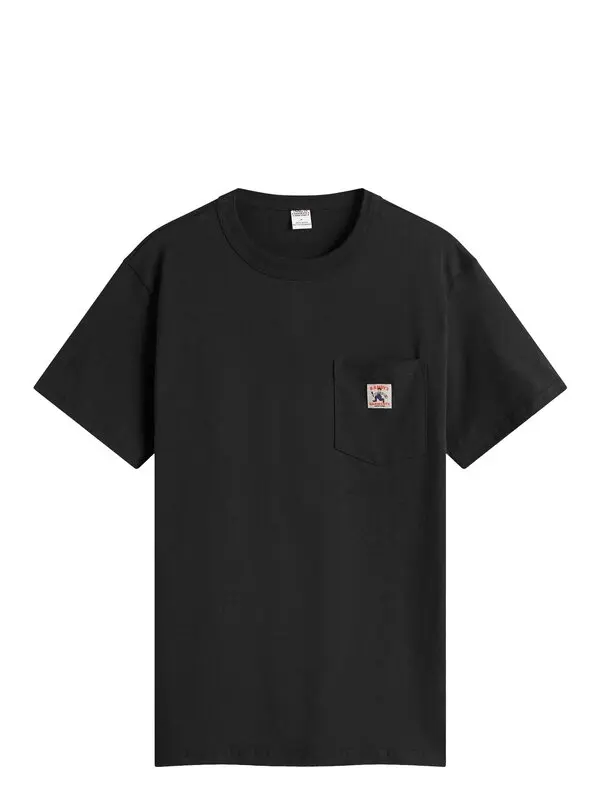 RANDY'S GARMENTS Logo Pocket T-shirt Presented By - Black