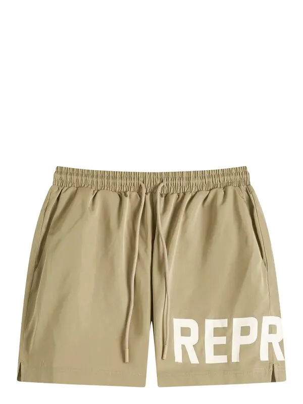 REPRESENT Swim Shorts - Khaki