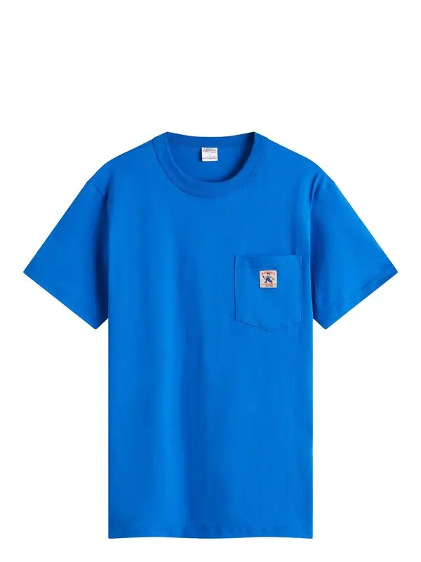 RANDY'S GARMENTS Logo Pocket T-shirt Presented By - Royal Blue