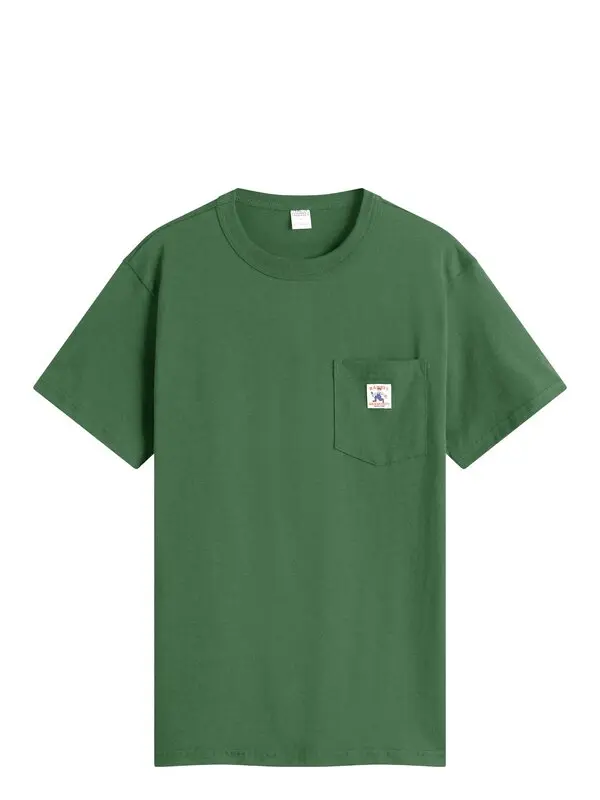 RANDY'S GARMENTS Logo Pocket T-shirt Presented By - Dark Green