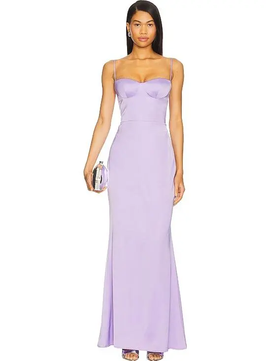Katie May Yasmin Gown - Light Amethyst