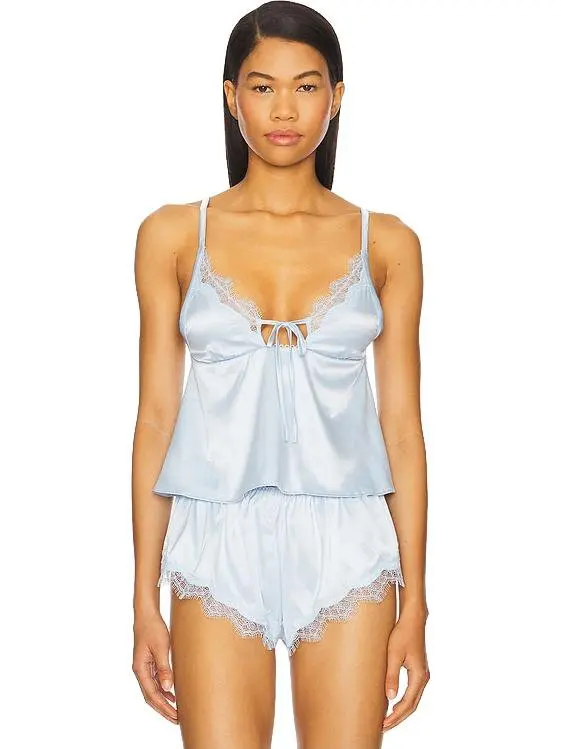 KAT THE LABEL Sorrento Camisole - Ice