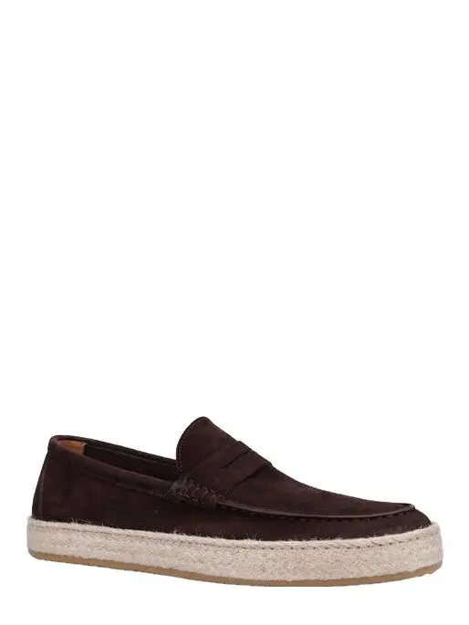 Ron White Dylan Penny Loafer Sneaker - Chocolate