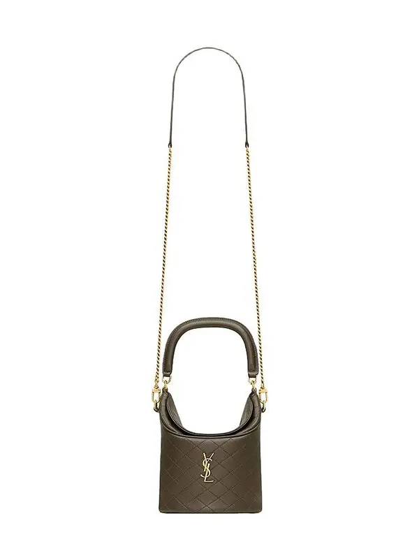 Saint Laurent Gaby Bucket Bag - Light Musk