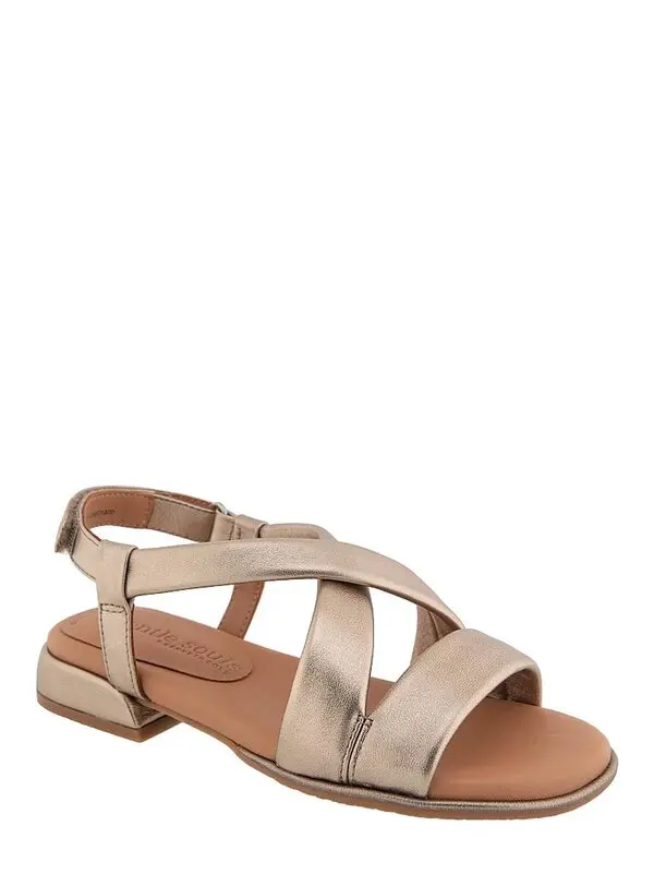 KENNETH COLE Heather Sandals - Gravel Leather