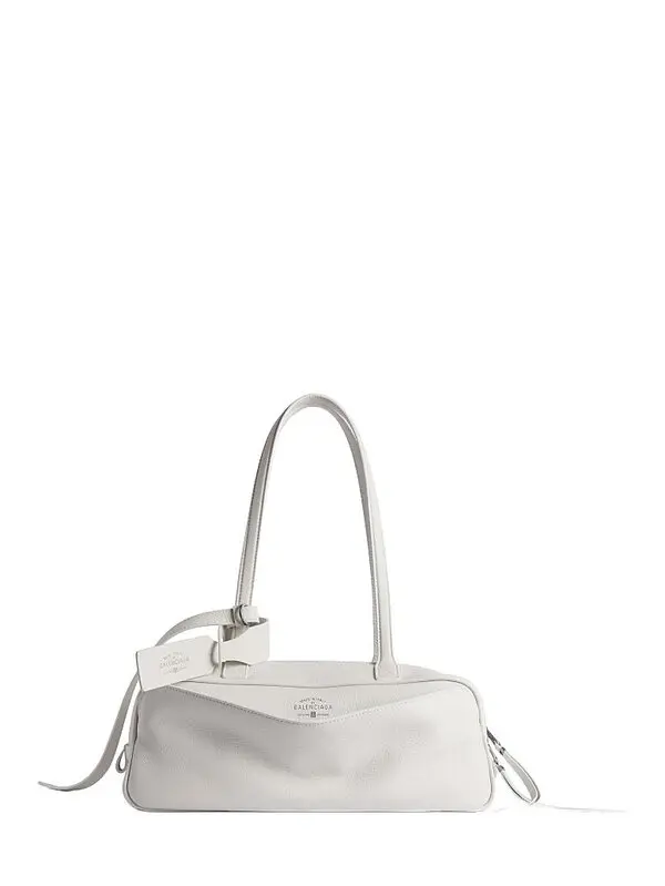 Balenciaga Carrie Bowling Bag - White