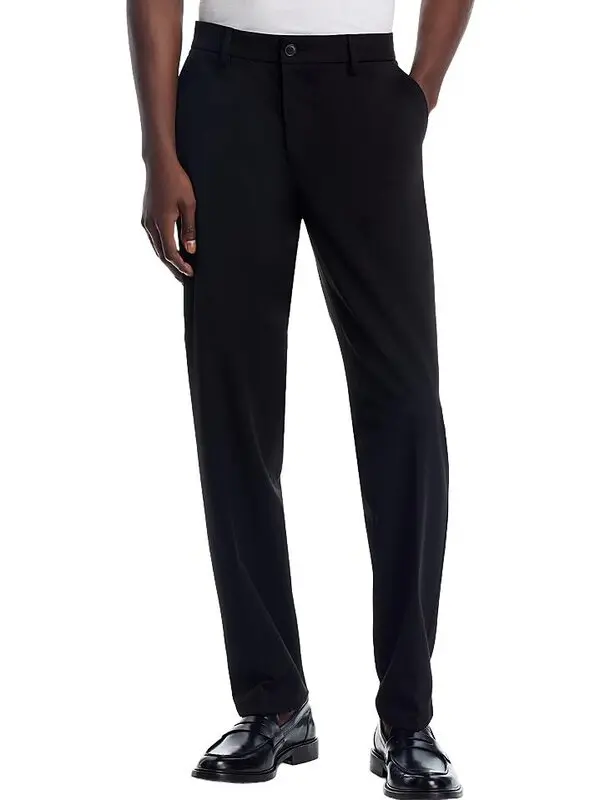 LES DEUX Como Regular Fit Suit Pants - Black