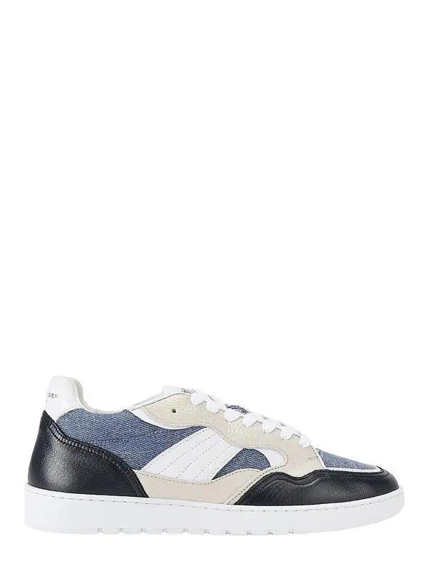 Kurt Geiger Benn Lace Up Sneakers - Navy