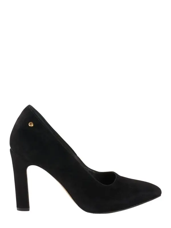 STINAA.J Jackie Suede Pumps With Orthopedic Support - Black Suede