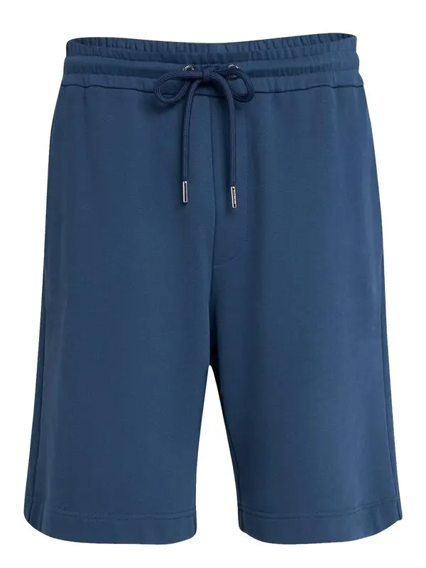 Moncler Fleece Drawstring Shorts - Light Blue