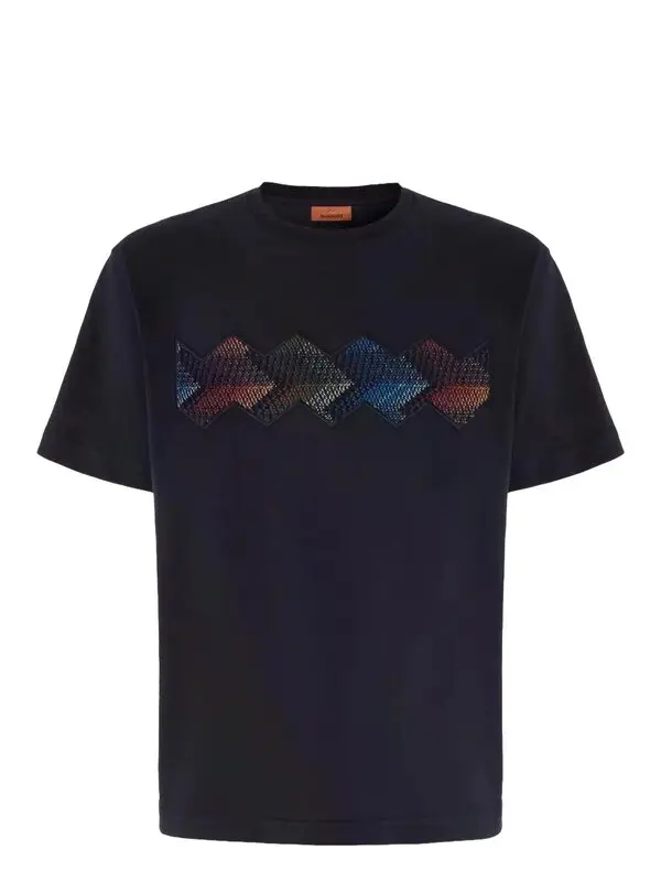 Missoni Zigzag-print T-shirt - Blue