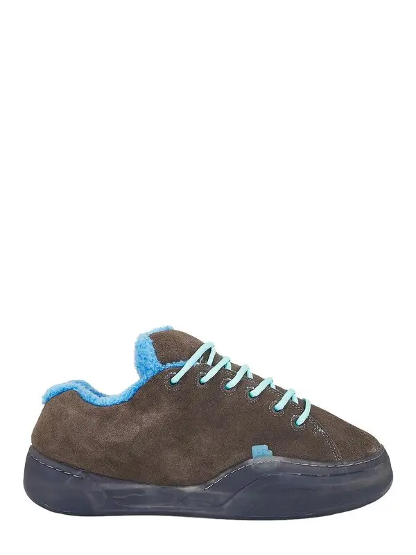 ERL Suede Vamp Skate Sneakers - Grey