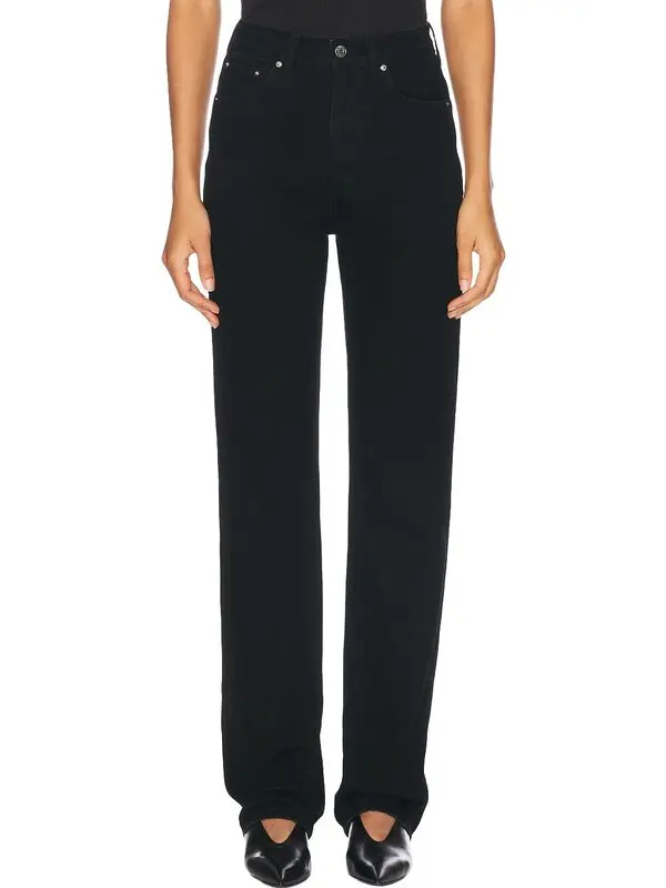 GRLFRND Sara Super High-rise Straight Jeans - Alameda St