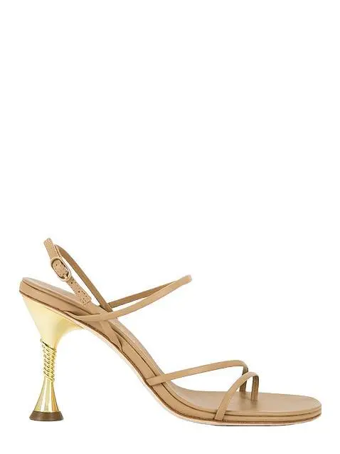 Studio Amelia Helix 90 Sandal - Beige