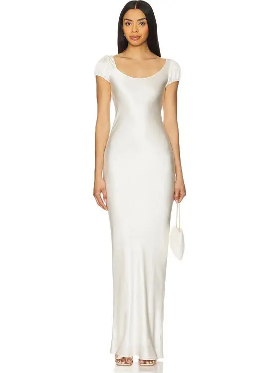 Amanda Uprichard Senna Maxi - Ivory