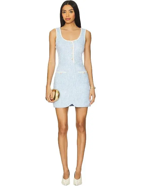 Amanda Uprichard Caligari Dress - Baby Blue