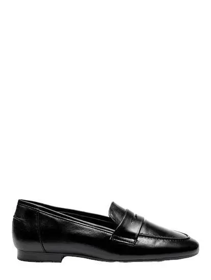MENINA STEP Toledo Penny Loafer - Black
