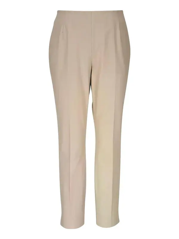 Lafayette 148 New York Pressed-crease Trousers - Neutrals