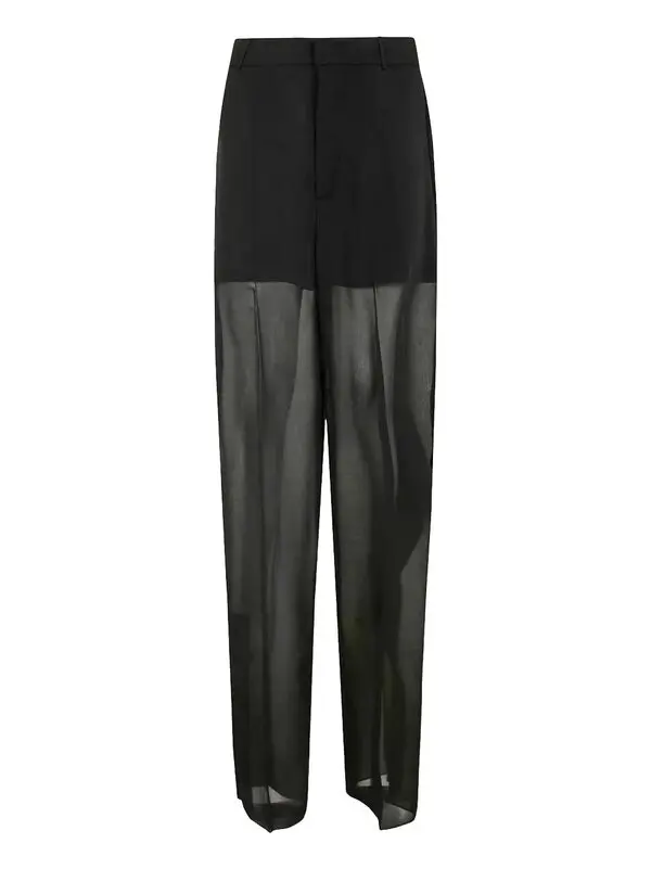 Blumarine Panelled Trousers - Black